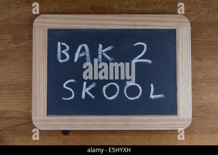 On replica writing slate used in Victorian UK schools ‘Back to Stock ...