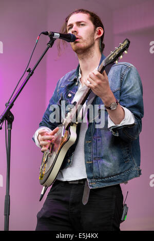 Hozier - Andrew Hozier-Byrne, in concert, Grona Lund, Stockholm, Sweden, 2019-08-20 (c) Karin TÃ ...