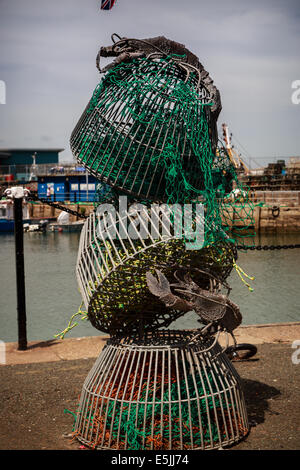 Tourist attraction on Brixham seafront in Devon England UK Stock Photo ...