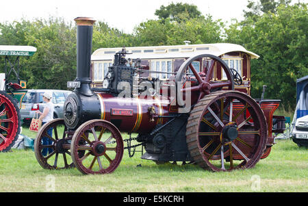 Burrell Traction Engine Stock Photo - Alamy