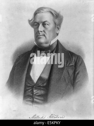 Millard Fillmore, 13th President of the USA, 1850-1853 Stock Photo - Alamy