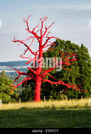 Red Tree (2004), by the artist Philippa Lawrence, from her 'Bound' art ...