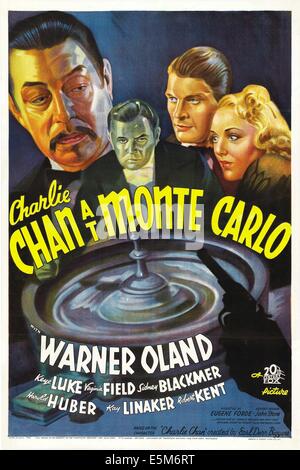 CHARLIE CHAN AT MONTE CARLO, Kay Linaker, 1937, (c) 20th Century Fox ...