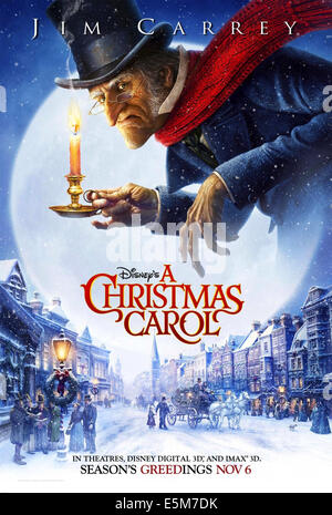 A CHRISTMAS CAROL, Scrooge (voice: Jim Carrey), 2009. ©Walt Disney ...