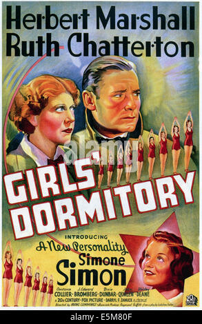 GIRLS' DORMITORY, Ruth Chatterton, 1936, (c) 20th Century Fox, TM ...