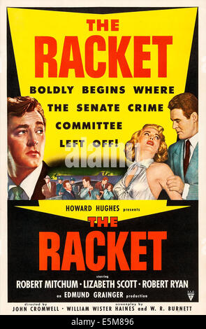 THE RACKET, Robert Mitchum, 1951 Stock Photo - Alamy