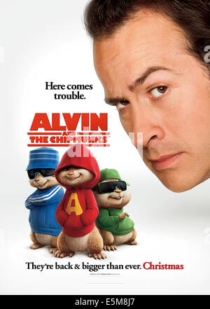 ALVIN AND THE CHIPMUNKS, Theodore, Alvin, Simon, 2007. TM &©20th ...