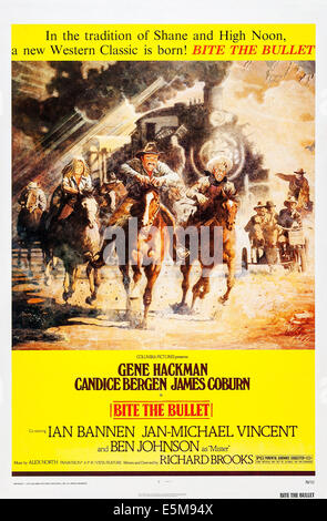 BITE THE BULLET, James Coburn, Gene Hackman, 1975 Stock Photo - Alamy