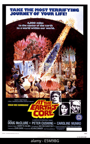 AT THE EARTH'S CORE, 1976 Stock Photo - Alamy