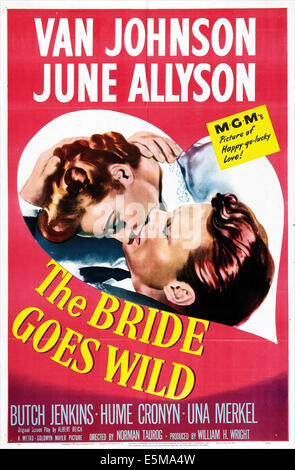 JUNE BRIDE, US poster art, from left: Bette Davis, Robert Montgomery ...