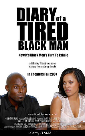 DIARY OF A TIRED BLACK MAN, from left: Jimmy Jean-Louis, Melissa ...