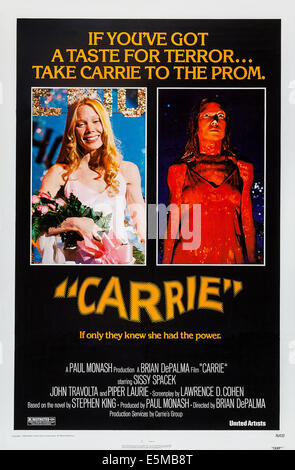 CARRIE, Sissy Spacek, 1976 Stock Photo - Alamy