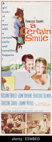 A CERTAIN SMILE, Christine Carere, Rossano Brazzi, 1958, (c) 20th ...