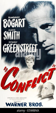 CONFLICT, Humphrey Bogart, 1945 Stock Photo - Alamy
