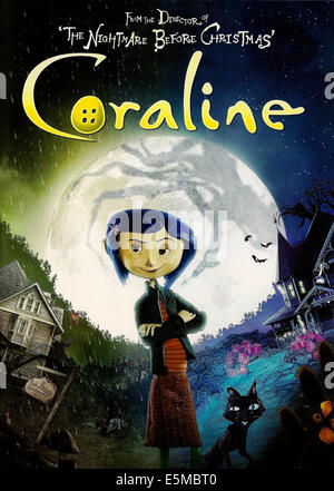 CORALINE, Coraline (voice: Dakota Fanning), 2009. ©Focus Features ...