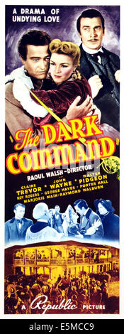 Dark command 1940 Raoul Walsh John Wayne Claire Trevor Walter Pidgeon ...
