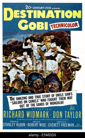 DESTINATION GOBI, 1953, TM & copyright ©20th Century Fox Film Corp. All ...