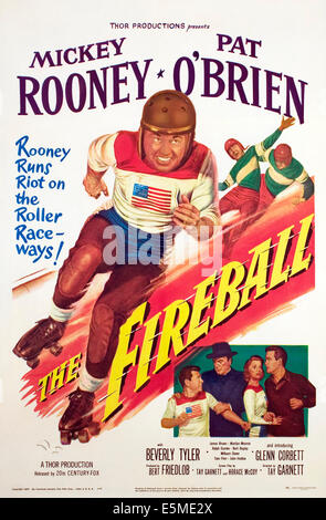 THE FIREBALL, Mickey Rooney, 1950 Stock Photo - Alamy