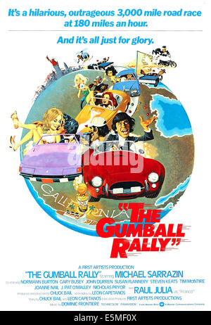 THE GUMBALL RALLY, 1976 Stock Photo - Alamy