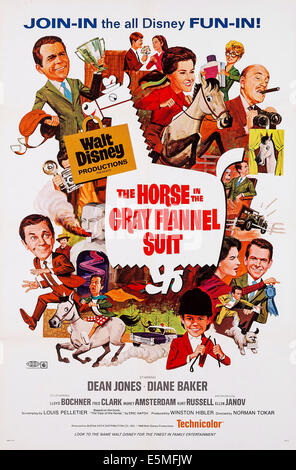 THE HORSE IN THE GRAY FLANNEL SUIT, Ellen Janov, 1968 Stock Photo - Alamy