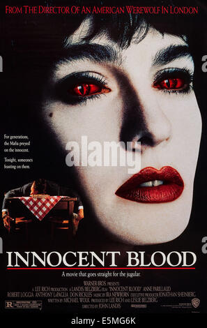 INNOCENT BLOOD, Anne Parillaud, 1992 Stock Photo - Alamy