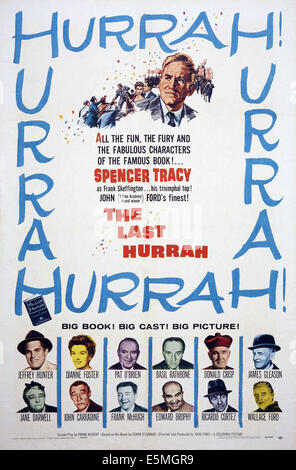 THE LAST HURRAH, Dianne Foster, Spencer Tracy, Jeffrey Hunter, 1958 ...