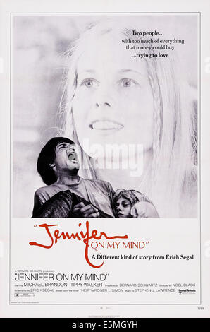 JENNIFER ON MY MIND, Tippy Walker (center), 1971 Stock Photo - Alamy