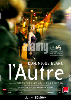 THE OTHER ONE, (aka L'AUTRE), Dominique Blanc, 2008. ©Ad Vitam ...