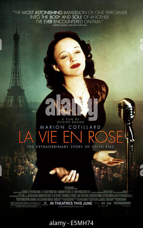 LA VIE EN ROSE, (aka LA MOME), Marion Cotillard as Edith Piaf (center ...