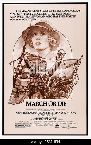 MARCH OR DIE (1977) GENE HACKMAN, TERENCE HILL, DICK RICHARDS (DIR) MOD 016 MOVIESTORE ...