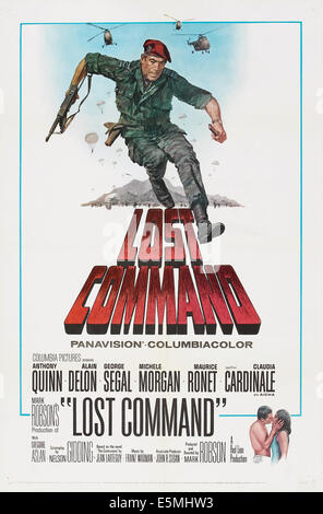 THE LOST COMMAND, Anthony Quinn, 1966 Stock Photo - Alamy