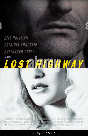LOST HIGHWAY, Patricia Arquette, Bill Pullman, 1997, (c)October Films ...