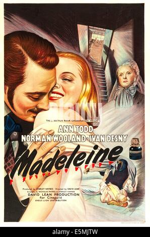 MADELEINE, from left: Ann Todd, Barbara Everest, 1950 Stock Photo - Alamy