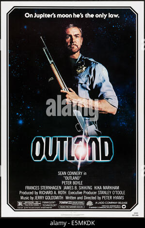 OUTLAND, Sean Connery, 1981 Stock Photo - Alamy