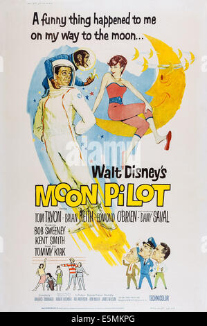 MOON PILOT, Tom Tryon, 1962 Stock Photo - Alamy