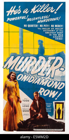 MURDER ON DIAMOND ROW, (aka THE SQUEAKER), from left: Alastair Sim ...