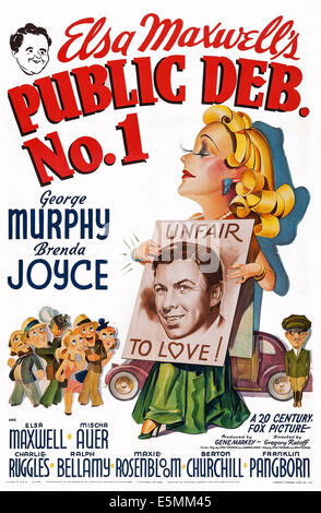 PUBLIC DEB NO. 1, Elsa Maxwell, 1940, TM & Copyright © 20th Century Fox ...