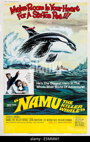 NAMU, THE KILLER WHALE, Lee Meriwether, 1966 Stock Photo - Alamy