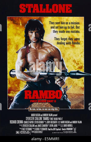 RAMBO:FIRST BLOOD PART II, Julia Nickson, 1985.©TriStar Pictures ...