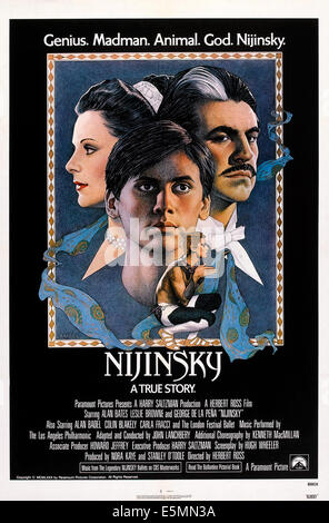 NIJINSKY, from left, Alan Bates, George De La Pena, 1980, ©Paramount ...