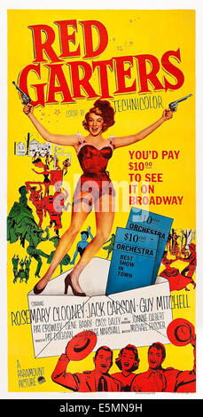 RED GARTERS, Rosemary Clooney, 1954 Stock Photo - Alamy