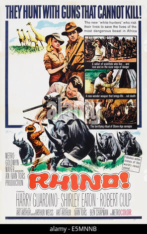 RHINO!, Harry Guardino, 1964 Stock Photo - Alamy