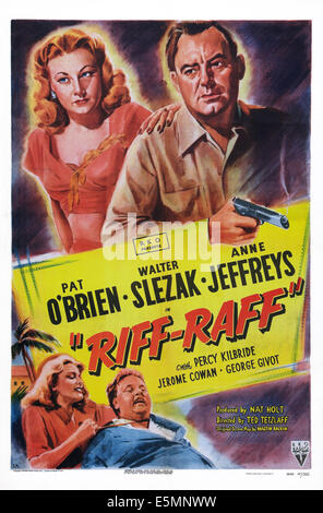 RIFFRAFF, Pat O'Brien, 1947 Stock Photo - Alamy
