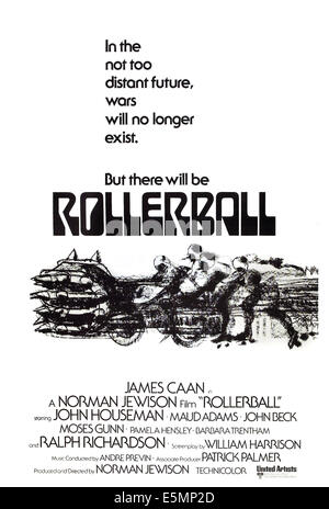 ROLLERBALL, poster, 1975 Stock Photo - Alamy