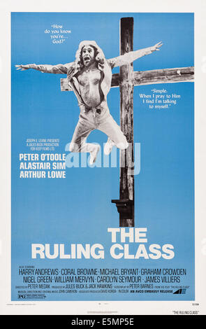 THE RULING CLASS, Peter O'Toole, 1972 Stock Photo - Alamy