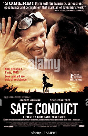 SAFE CONDUCT, (aka LAISSEZ-PASSER), Jacques Gamblin, 2002 Stock Photo ...