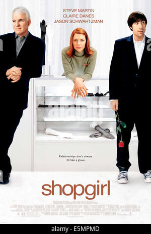 SHOPGIRL, Claire Danes, Steve Martin, 2005, (c) Buena Vista/courtesy ...