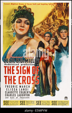 SIGN OF THE CROSS, Claudette Colbert, 1932 Stock Photo - Alamy