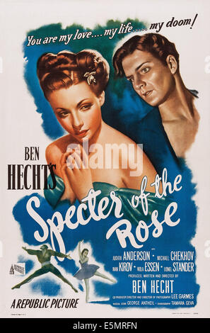 SPECTER OF THE ROSE, Viola Essen, Ivan Kirov, 1946 Stock Photo - Alamy