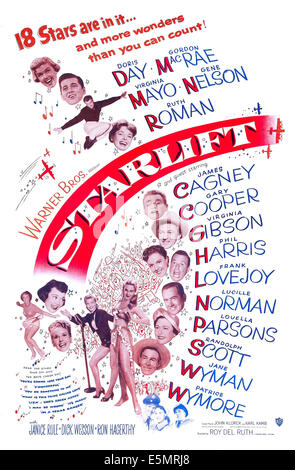 STARLIFT, Doris Day, Ruth Roman, Richard Webb, Janice Rule, 1951 Stock ...